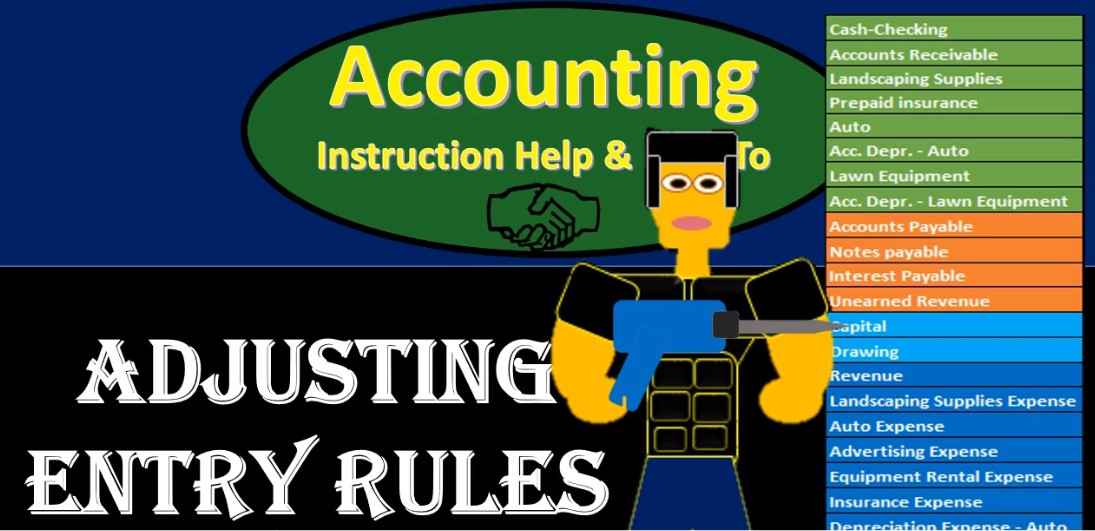 Adjusting Journal Entry Rules - What are Adjusting Journal 3 ...