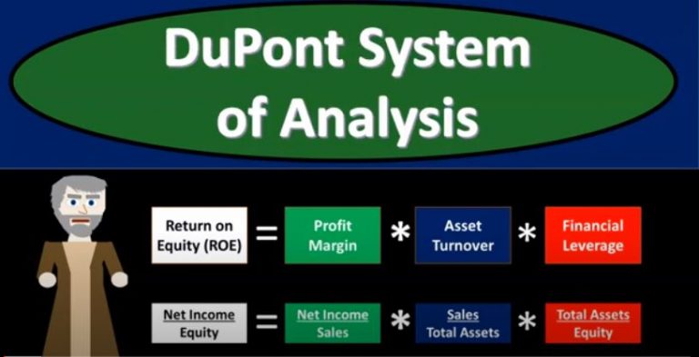 DuPont System of Analysis 315 - Accounting Instruction, Help, & How To ...